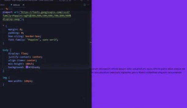 How to Align Image and Text Side by Side in HTML & CSS | Wrap Text Around Image HTML CSS ...