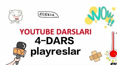 Yutub 4 dars kanal sozlash lelayreslar - Смотреть онлайн в поиске Яндекса по Видео