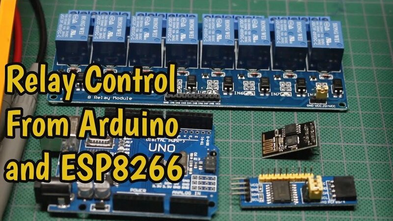How to Use 5 Volt Relay Modules with Arduino and Esp8266 - Смотреть онлайн в поиске Яндекса по Видео