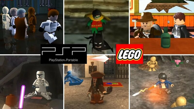Evolution Of PSP Lego Games