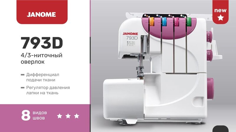 Janome 793D. Отключение ножа — Видео от Клуб любителей Janome - Смотреть онлайн в поиске Яндекса ...
