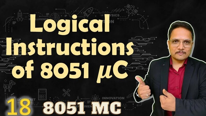 Logical Instructions of 8051 Microcontroller: AND, OR, XOR, CPL, SWAP | Instructions of 8051 ...