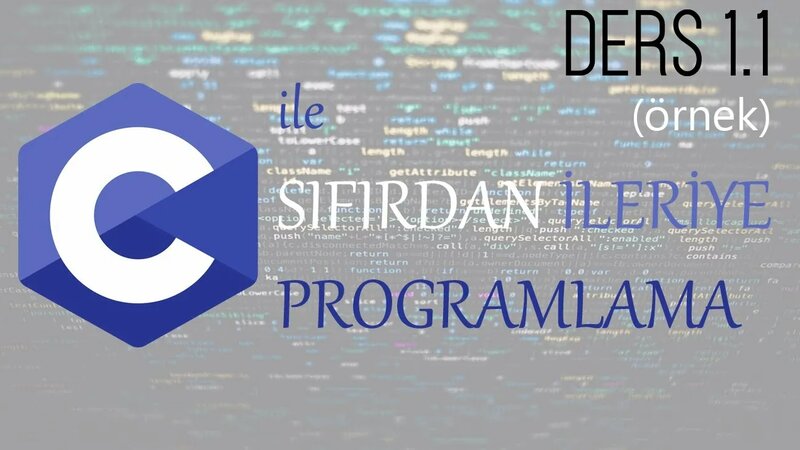 Ders 1.1 Akış Diyagramı (Flow Chart) Oluşturma - C ile Sıfırdan İleriye programlama Dersleri ...