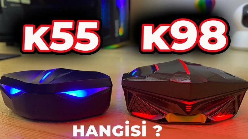 Gelecekten gelmiş gibiler | Mobil oyuncu kulaklığı +game sports k98 vs k55 kıyaslaması#reklam ...