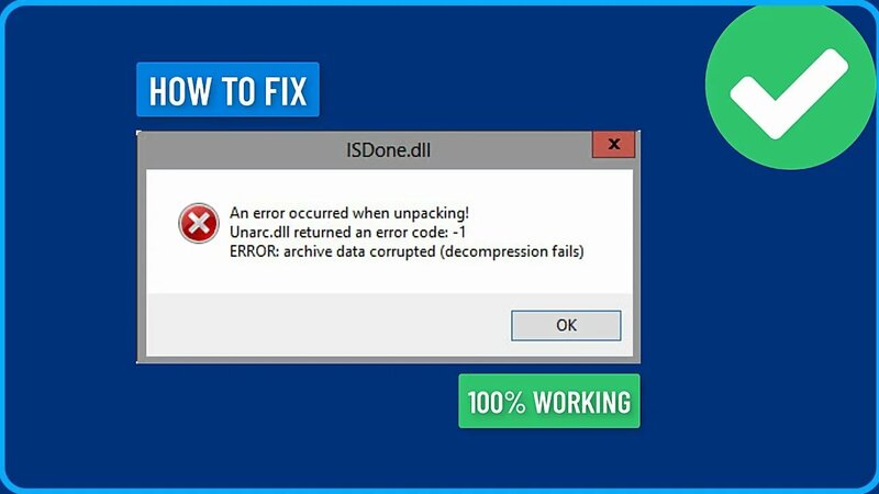 How to Fix Unarc.dll and Isdone.dll Errors on Windows 11/10/8/7 (2025) - Смотреть онлайн в ...