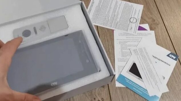 Распаковка — Видеодомофон CTV Dp4706ahd - Смотреть онлайн в поиске Яндекса по Видео