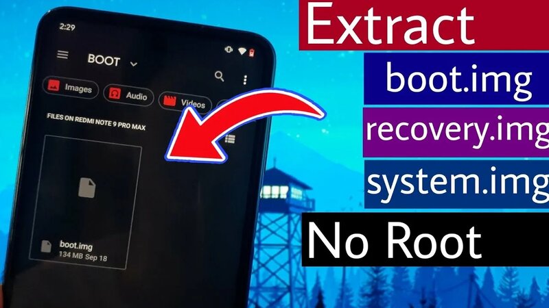 Extract "Boot img" From Any Android Phone Without Root - Смотреть онлайн в поиске Яндекса по Видео