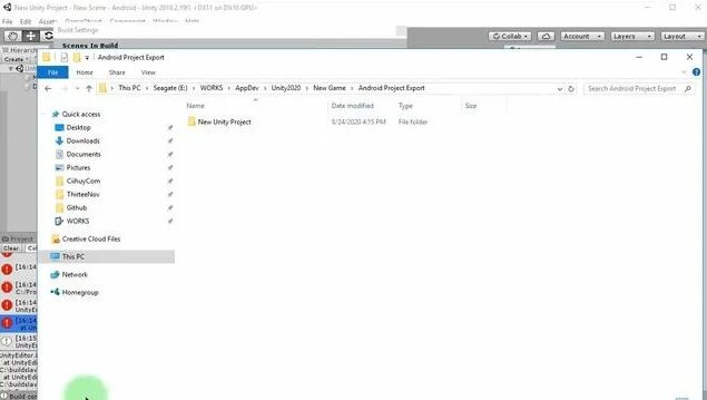 Unity Android APK Export problem : Build Failure - Gradle Build Failed. See the Console for ...