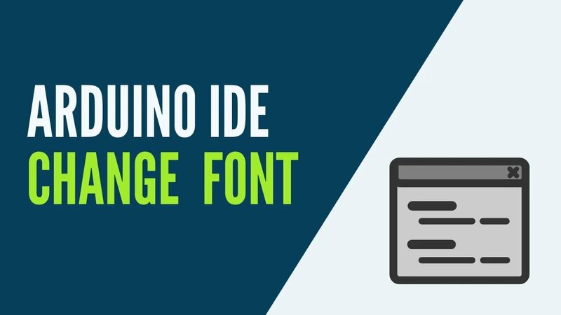 Arduino - How to Change Font and Font Size on Arduino IDE (v 1.x) - Yandex Video aramada ...