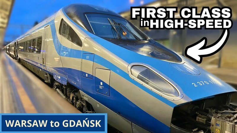 EIP Pendolino First Class - A Premium High Speed Train from Warsaw to Gdansk - Смотреть онлайн в ...
