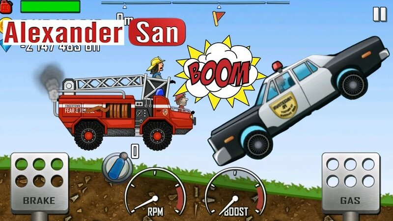 Hill Climb Racing 2 – Gameplay Скоростной Спуск Гонки Мультик Игра про ...