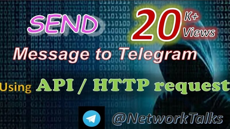 How to send messages to Telegram Group using API requests | Telegram API | Telegram BOT ...