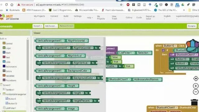 MIT App Inventor Bluetooth Arduino Controlled Home Automation Android App - Смотреть онлайн в ...