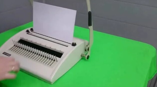 Комбинированный переплётчик для пластиковой и металлической пружины 3 1 Bulros St800 - Смотреть ...