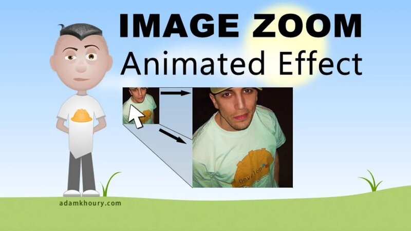 Image Zoom Effect Animation CSS3 HTML Tutorial - Смотреть онлайн в поиске Яндекса по Видео