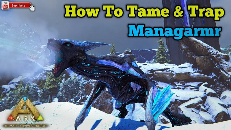 ARK Extinction How To Tame And Trap a Managarmr In ARK Ultimate Mobile Edition - Yandex Video ...