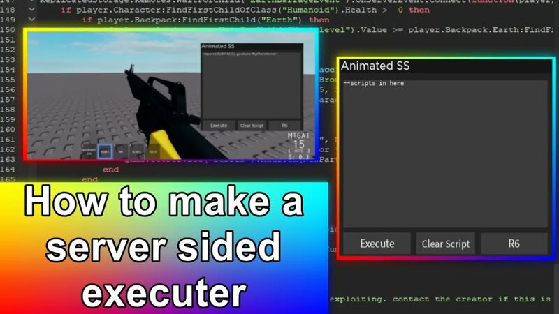 How To Make A Server Sided Executer Roblox Studio October 2021(Easy) - Yandex Video aramada ...
