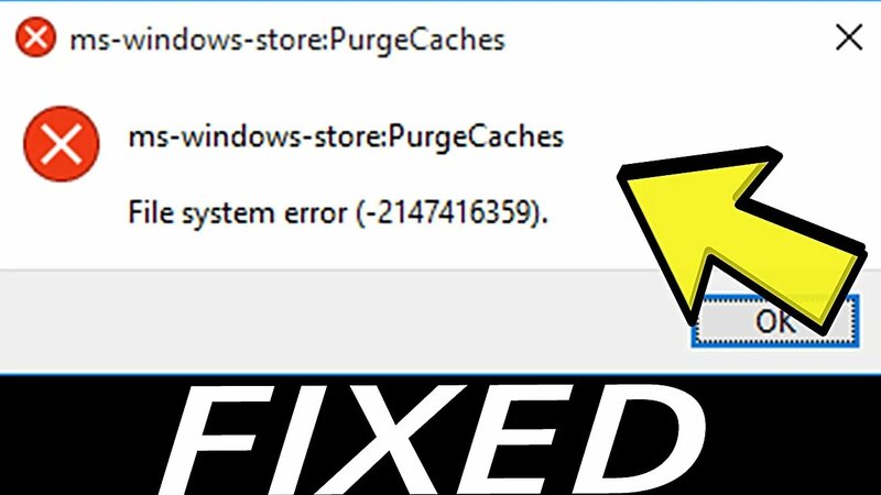 Fix: “ms-windows-store:PurgeCaches The App didn't start” error in Windows 11 - Yandex Video ...