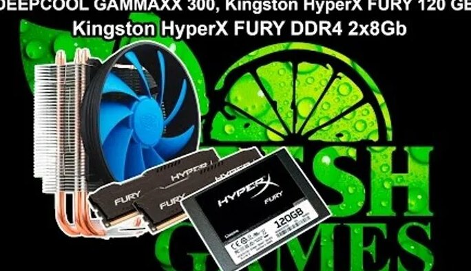 [ Unboxing ] DeepCool Gammaxx 300, Kingston Hyper X Fury DDR4, SSD 120 ...