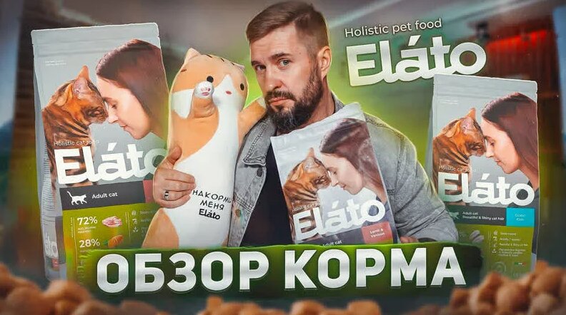Сухой КОРМ Elato | Настоящии холистик для кошек и собак!? | Обзор корма ...