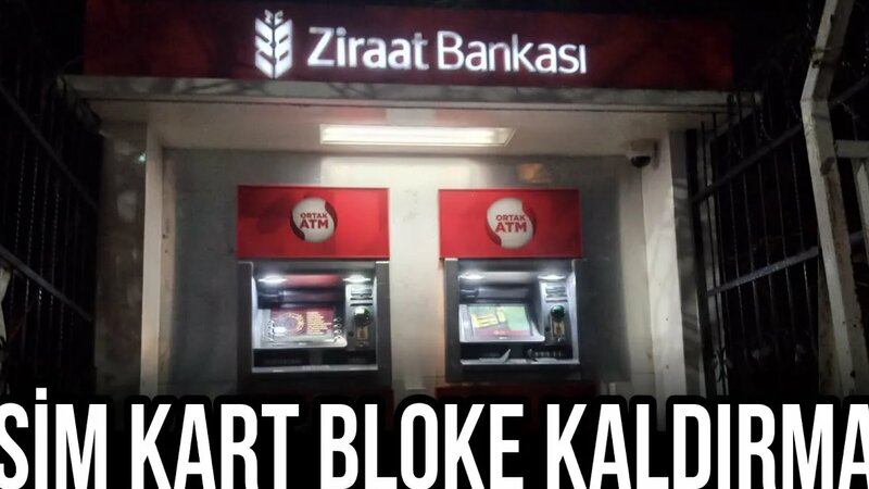 Ziraat Bankası ATM Sim Kart Bloke Kaldırma Nasıl Yapılır? - Смотреть онлайн в поиске Яндекса по ...