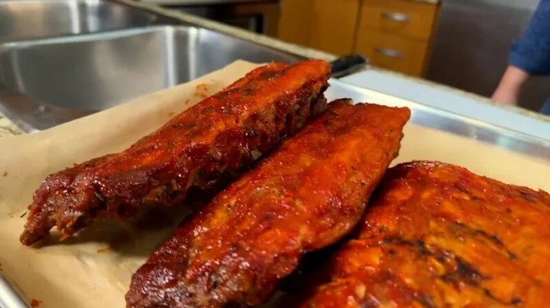 Очень Вкусные запеченные Ребрышки в духовке Супер нежные свиные