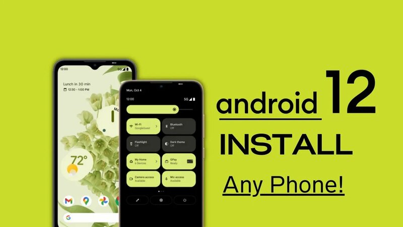 How to install Android 12 on any Android phone #android12 - Смотреть онлайн в поиске Яндекса по ...