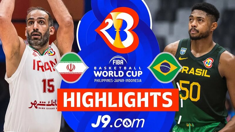 Iran 🇮🇷 vs Brazil 🇧🇷 | J9 Highlights | FIBA Basketball World Cup 2023 - Yandex Video aramada ...