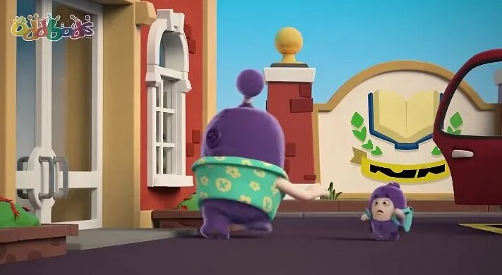 Видео Baby Oddbods at School! _ 1 HOUR _ Oddbods Full Episode Compilation _ 2023 Funny Cartoons ...