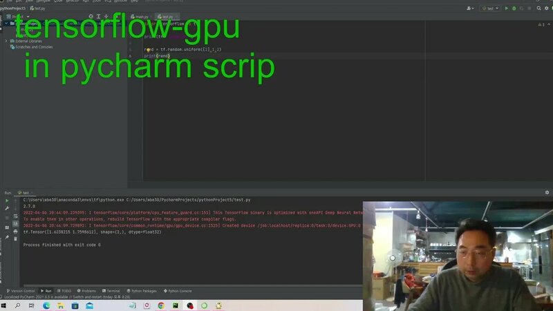 install tensorflow-gpu in pycharm script environment - Смотреть онлайн в поиске Яндекса по Видео