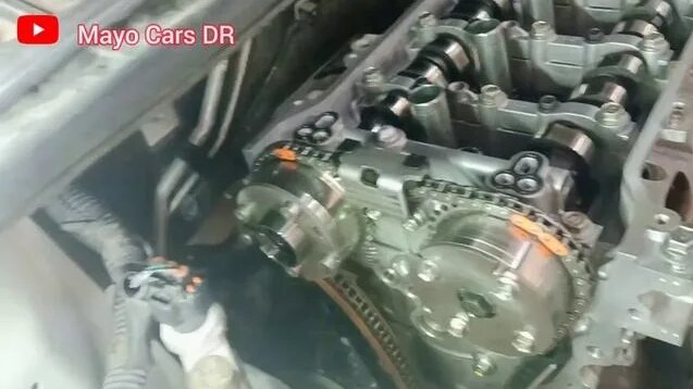 3ZR-FE 2.0L Engine Timing Chain Marks Setting Of Toyota Avensis 2014 - Смотреть онлайн в поиске ...