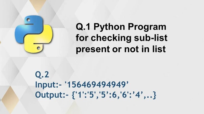 Coding Questions Python Python Interview Preparation Interview Questions and Answers - Yandex ...