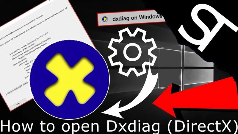 How to open Dxdiag (DirectX) - How to get dxdiag on Windows 10 / Windows 11 ? - Yandex Video ...