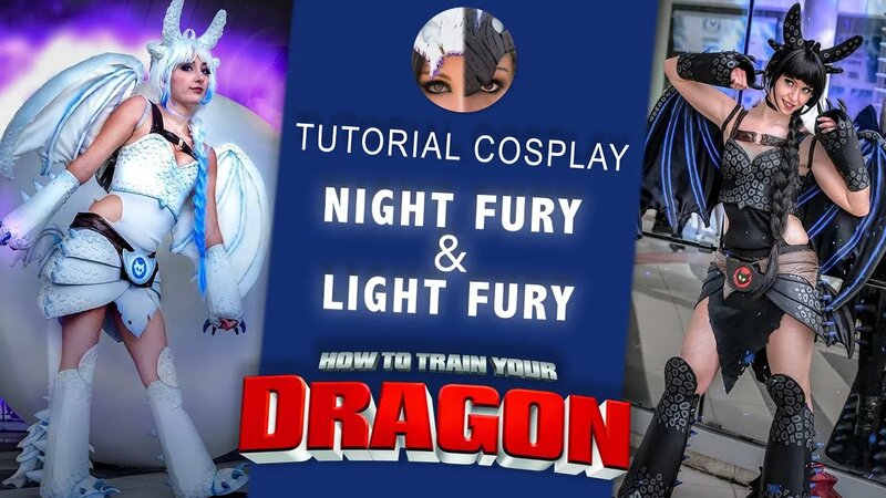 Tutorial Cosplay Night Fury and Light Fury Cosplay Io sono Cosplay