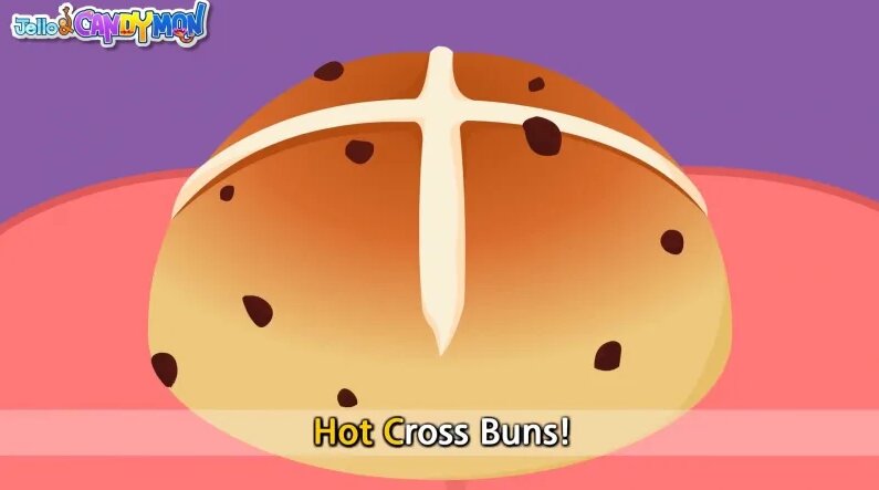 Hot Cross Buns - Nursery Rhymes - Popular Rhymes - English Song For ...