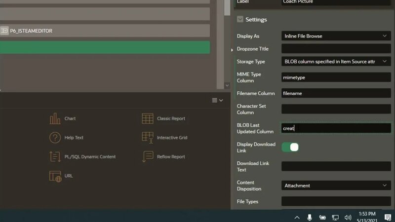Oracle APEX: How to add an Image as BLOB to Existing Table/Form/Report - Смотреть онлайн в ...
