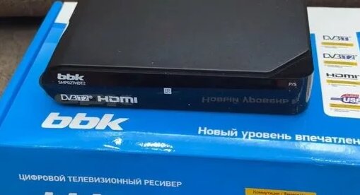 Приставка BBK SMP 027 большая распаковка и тестирование основных функций Timeshift и запись ...