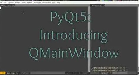 Master PyQt5 part 6: QMainWindow for easy apps - Смотреть онлайн в поиске Яндекса по Видео