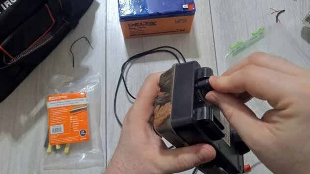 Внешнее питание для фотоловушки suntek ? 12V AGM аккумулятор для ...