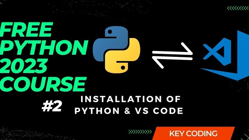 #2 How to install python & vs code and how to connect python with vs code. - Смотреть онлайн в ...