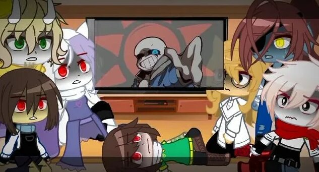 Undertale react to Horror Sans memes 2/6 Eng/Esp - Смотреть онлайн в поиске Яндекса по Видео