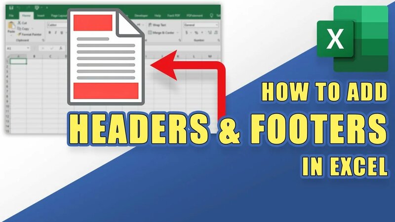 How to Easily Add Headers & Footers in Excel - Смотреть онлайн в поиске Яндекса по Видео