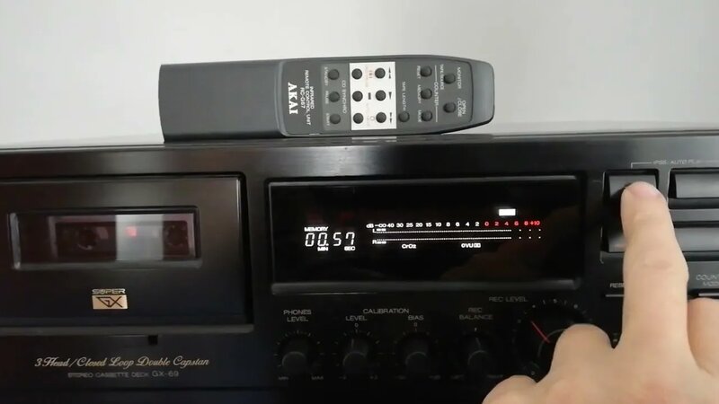Tapedeck AKAI GX-69 3 Head Dual Capstan - Смотреть онлайн в поиске Яндекса по Видео