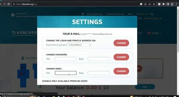 How to Replace Your Account in Tlauncher Minecraft | Remove Existing Email Address - Смотреть ...