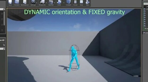 Unreal Engine 4 - Dynamic Gravity for Characters - Смотреть онлайн в поиске Яндекса по Видео