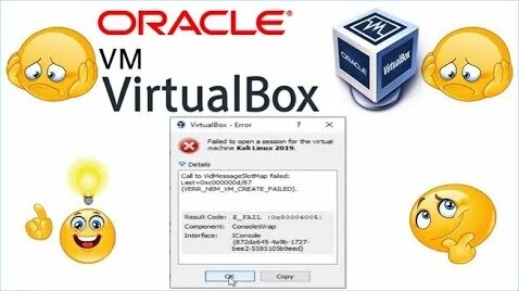 VirtualBox Error. Failed to open a session for the Virtual Machine. (VERR_NEM_VM_Create_Failed ...