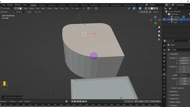 Blender How to Round Edges, Face, and Vertices using the Bevel tool - Смотреть онлайн в поиске ...
