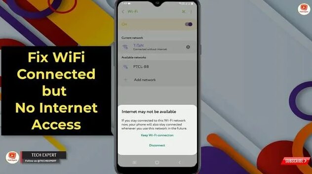 How to Fix WiFi Connected but No Internet access on Android (2024) || Fix WiFi connection ...