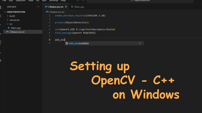 How to set up OpenCV - C++ library on Windows | VSCode - Смотреть онлайн в поиске Яндекса по Видео