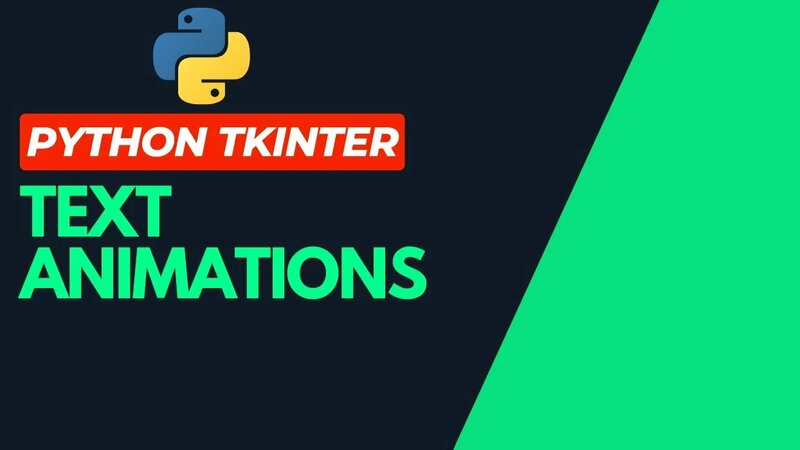 Dynamic Sliding Text Animation in Tkinter | Python Animation | Tkinter animations - Yandex Video ...